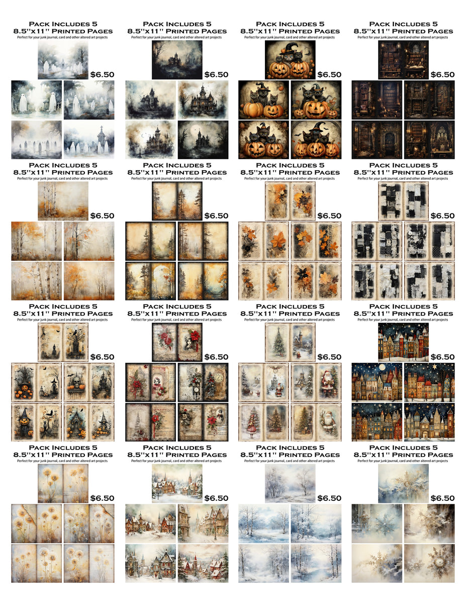8.5x11" Paper Packs – simplystateddesign