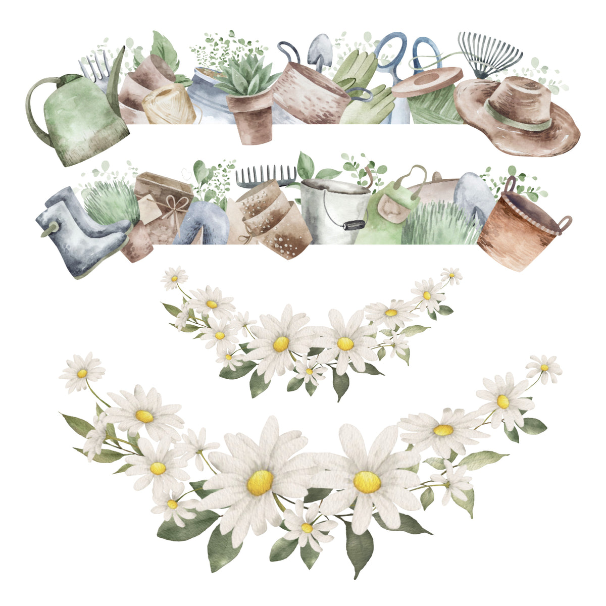 Secret Garden Borders Ephemera – simplystateddesign