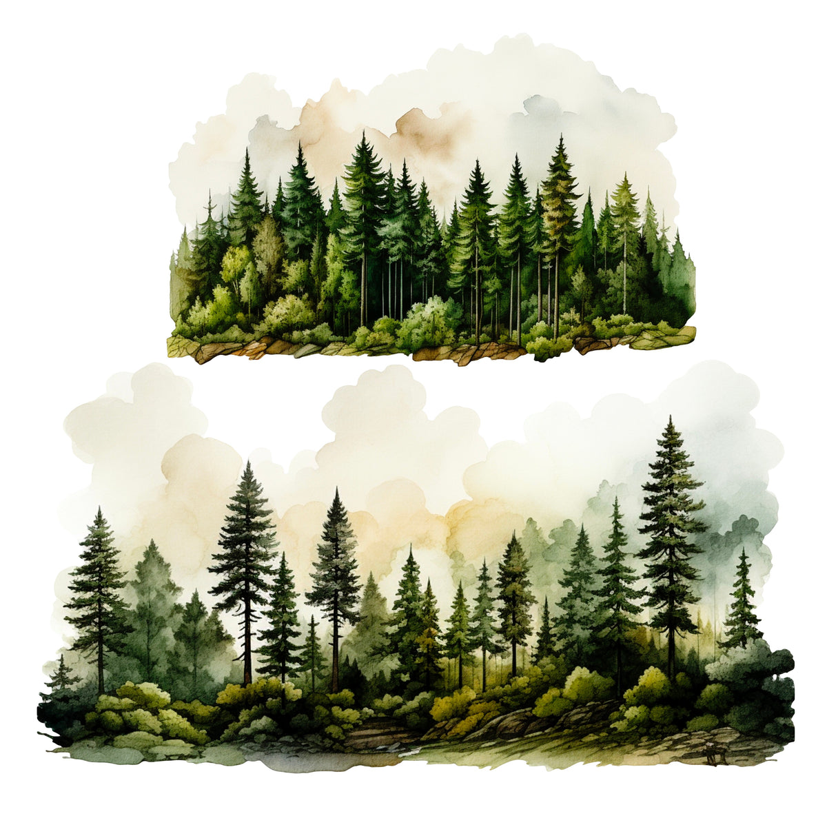 The Great Outdoors Borders Ephemera – simplystateddesign