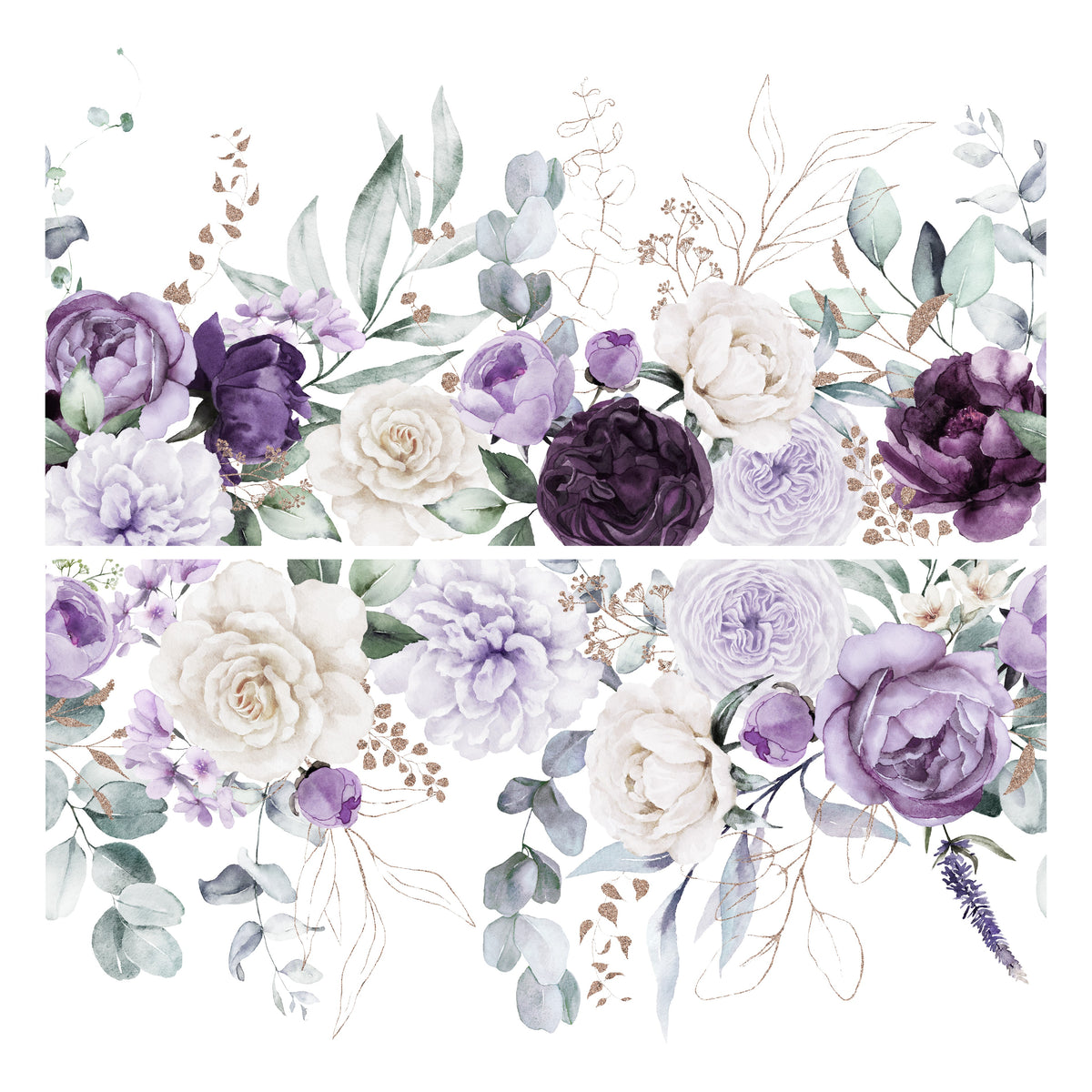 Lavender Haze Borders Ephemera – simplystateddesign