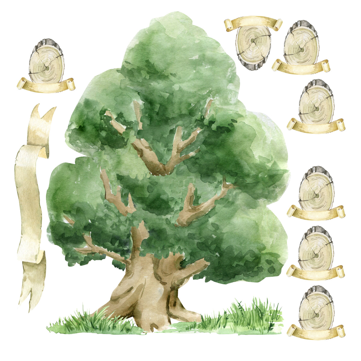 Build a Family Tree Ephemera Pack 1 – simplystateddesign