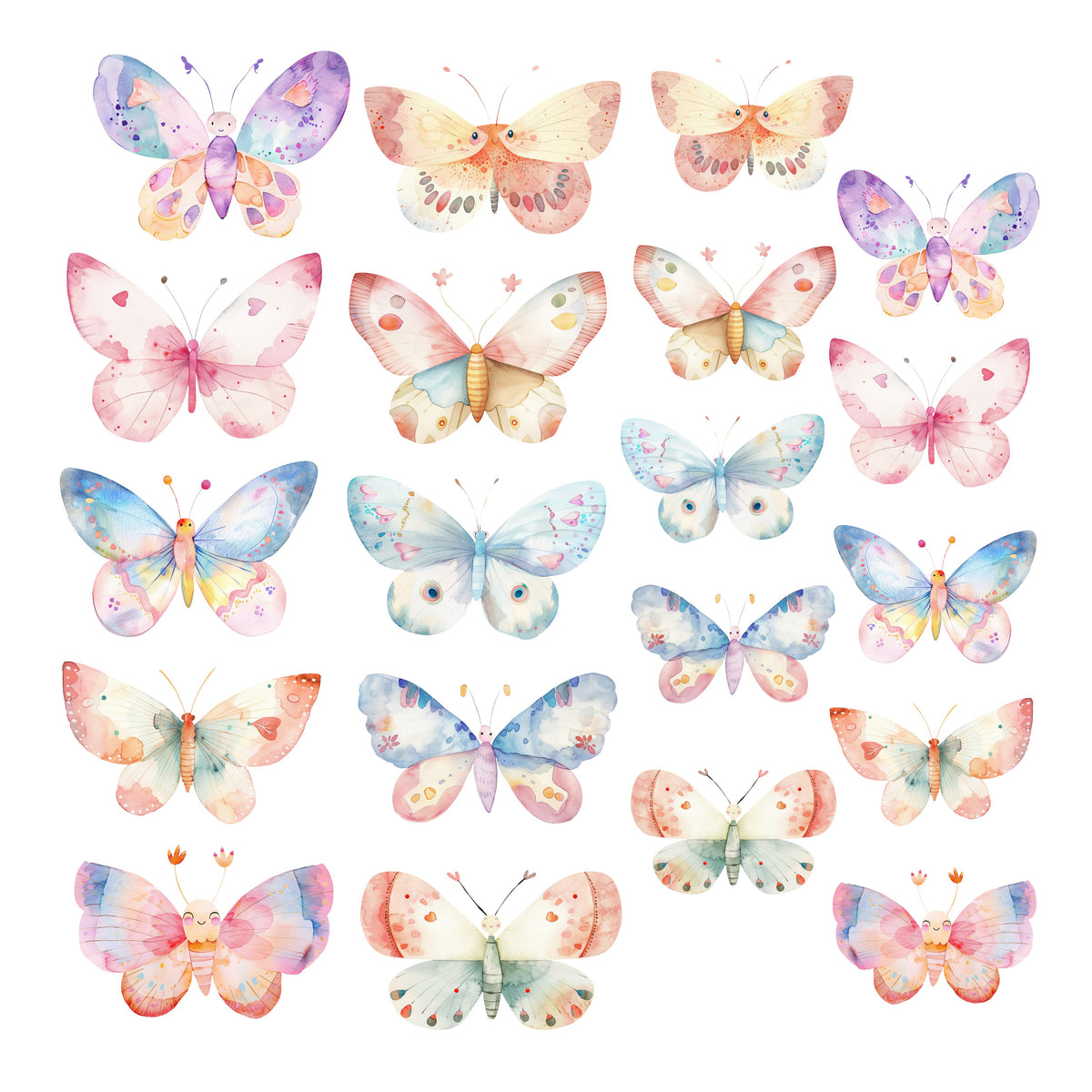 I Remember My First Day Butterfly Ephemera – simplystateddesign