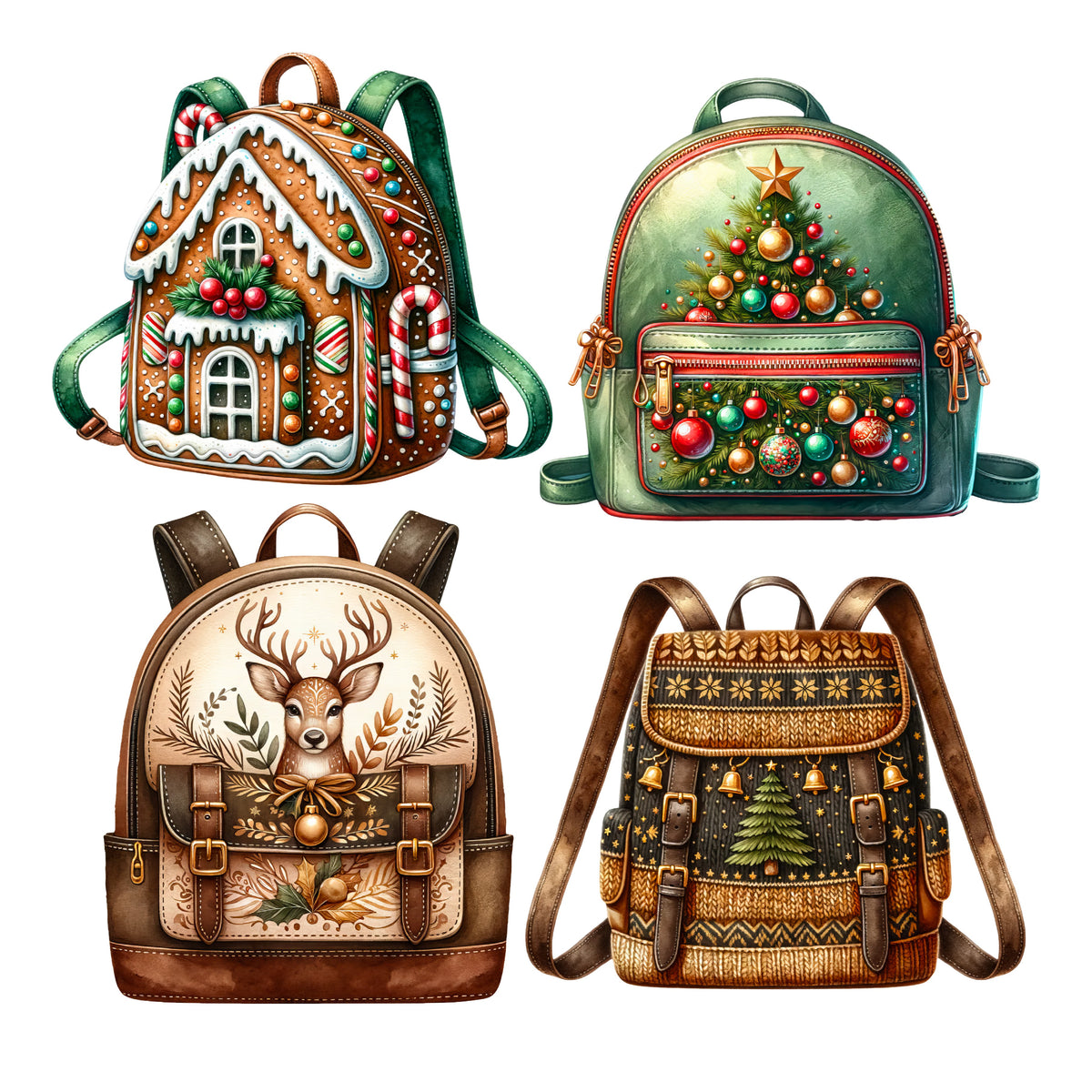 Christmas Backpacks XL Ephemera Pack – simplystateddesign