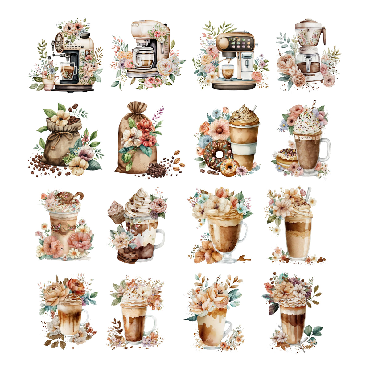 Coffee Ephemera Pack – simplystateddesign