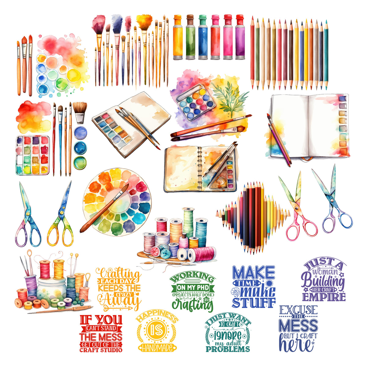 Craft Time Ephemera Pack – simplystateddesign