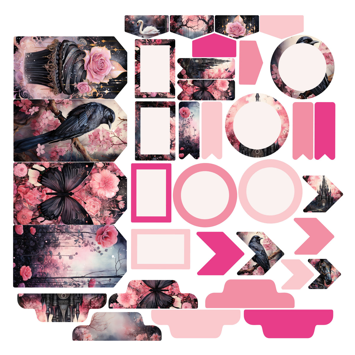 Hot Pink Essentials Ephemera – simplystateddesign