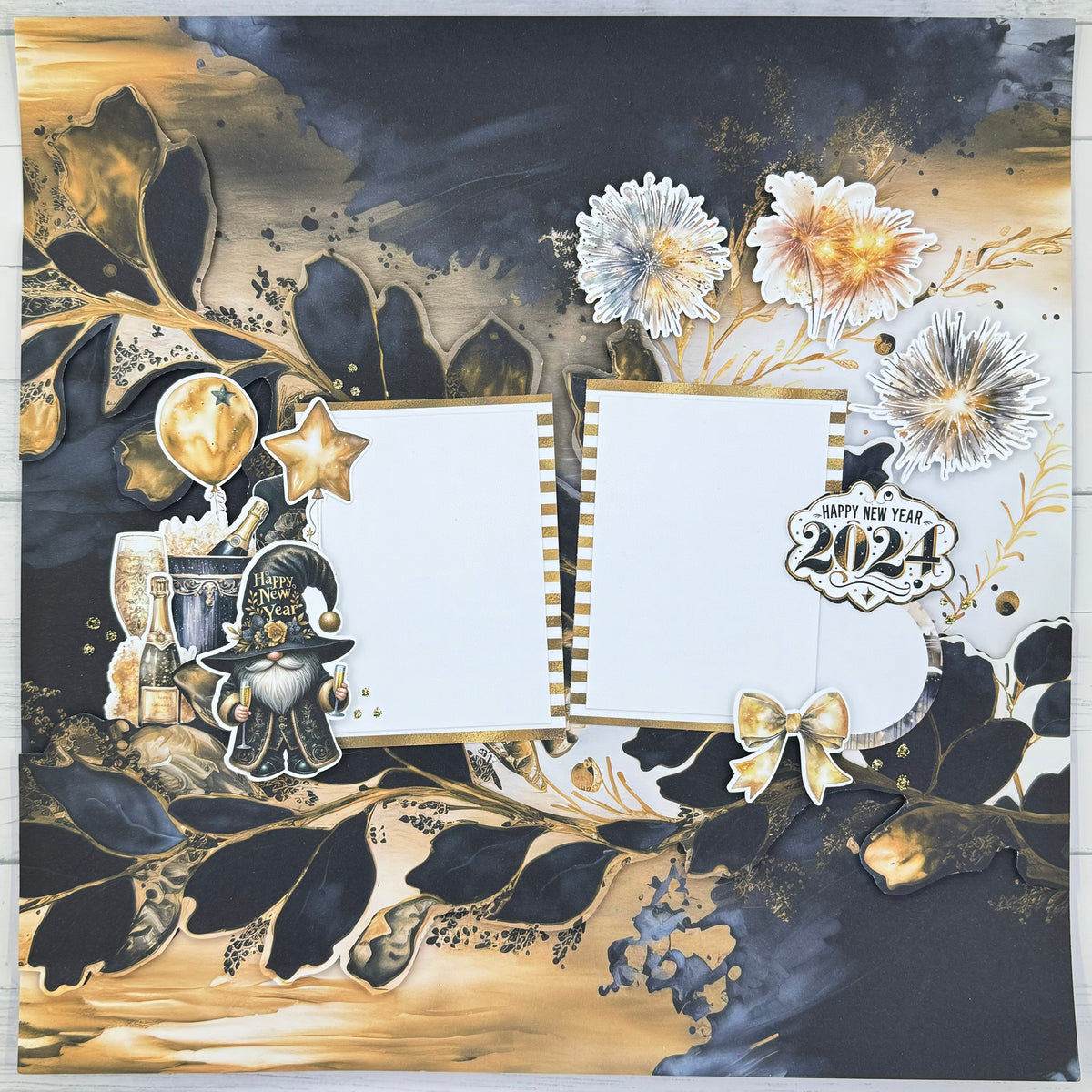New Years With My Gnomies "Fireworks" Layout Kit – simplystateddesign
