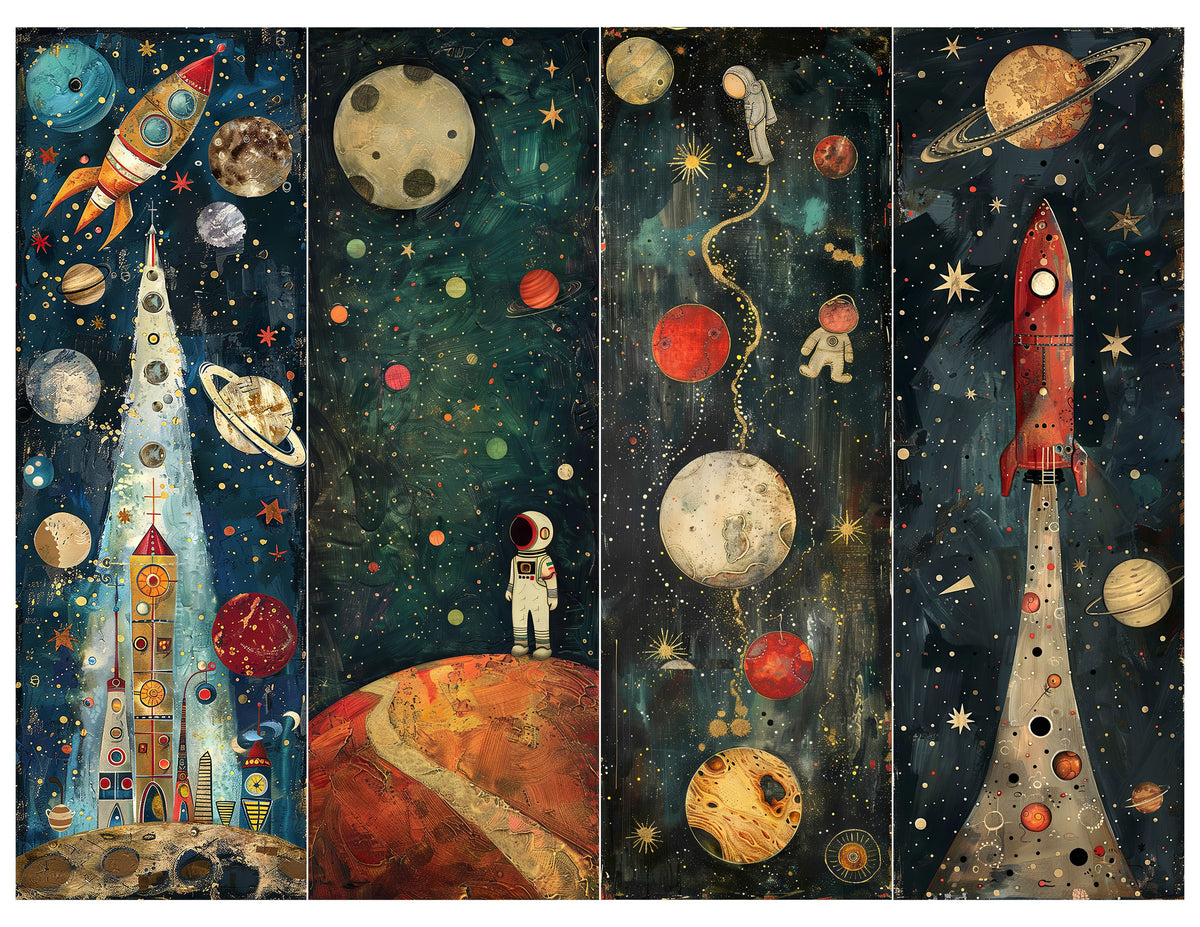 Outer Space Bookmark Sheet – simplystateddesign