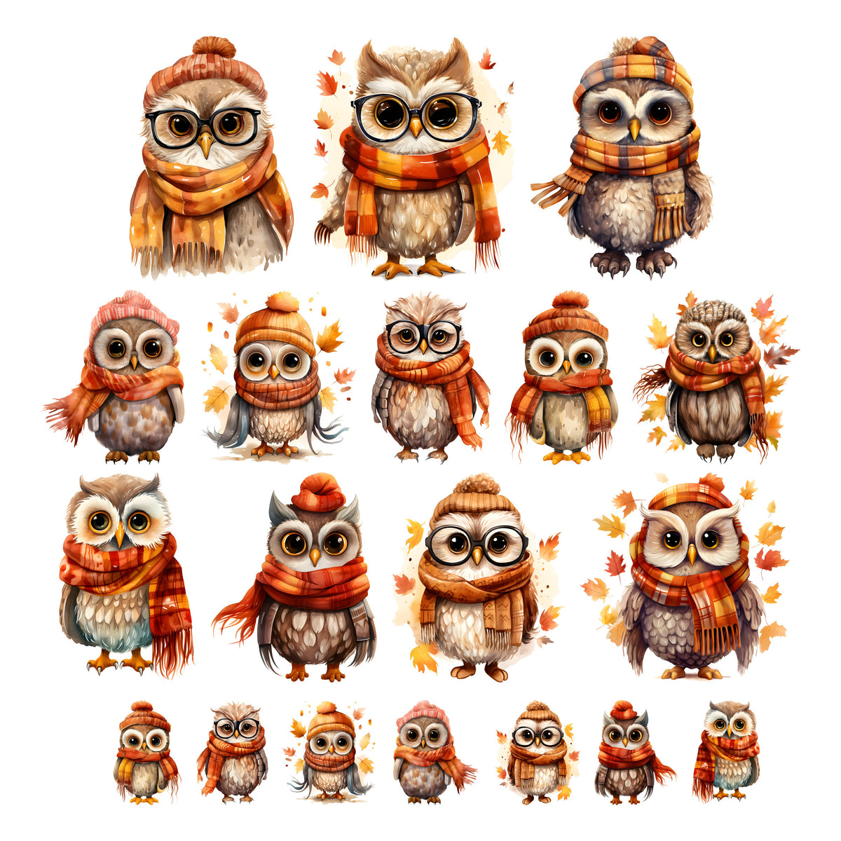 Fall Book Club Owls Ephemera – simplystateddesign