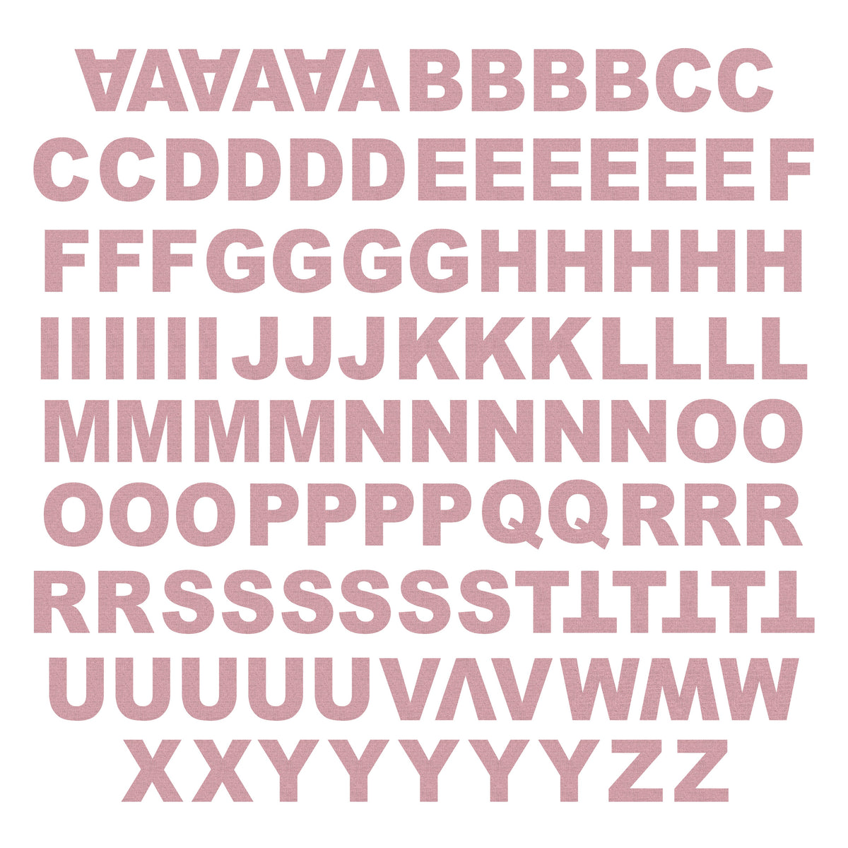 Pastel Burlap Alphabet Ephemera – simplystateddesign