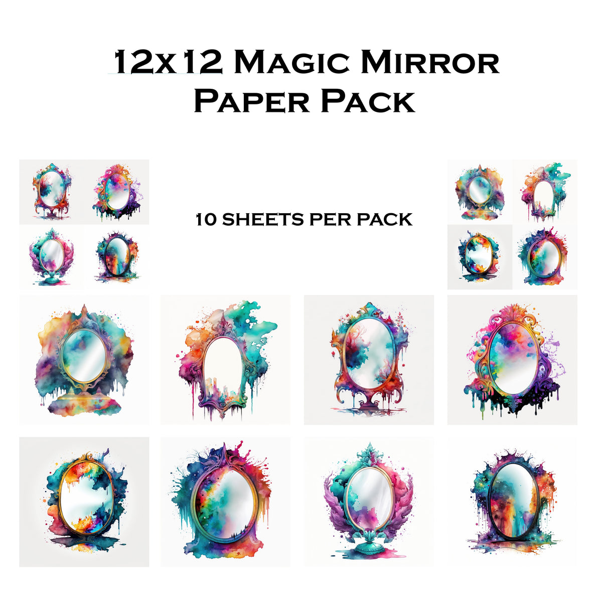 Magic Mirror 12x12 Paper Pack – simplystateddesign